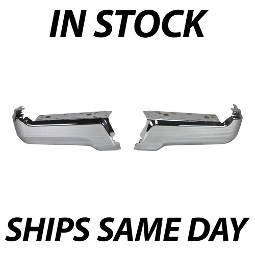 NEW Chrome Pair of Rear Bumper Face Bars for 2017-2022 Ford F250 F350 ...