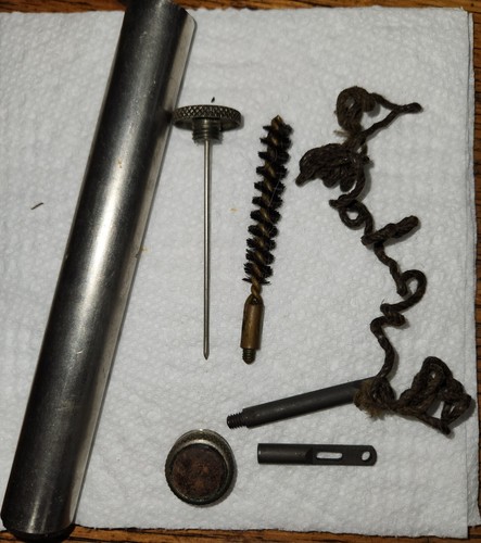 Vintage WW2 M1903 Springfield / M1 Garande Nickel Plated Oiler Cleaning ...