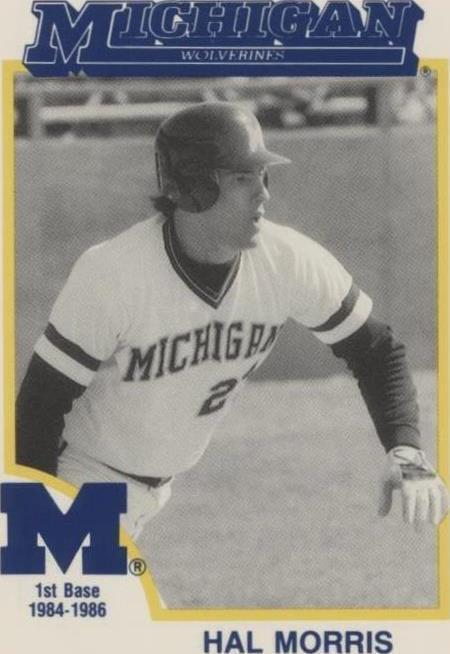 1991 Collegiate Classics Michigan Wolverines - Hal Morris for sale ...