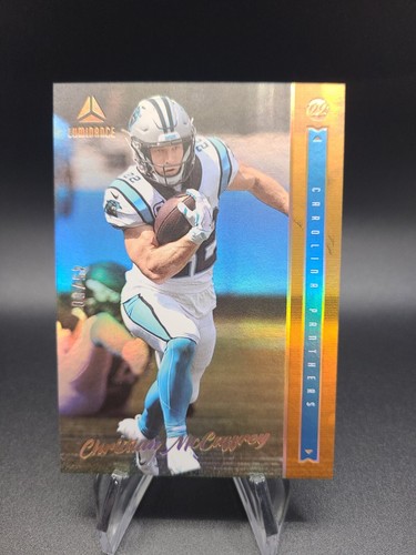 2022 Panini Luminance - Orange #11 Christian McCaffrey /50 for sale ...