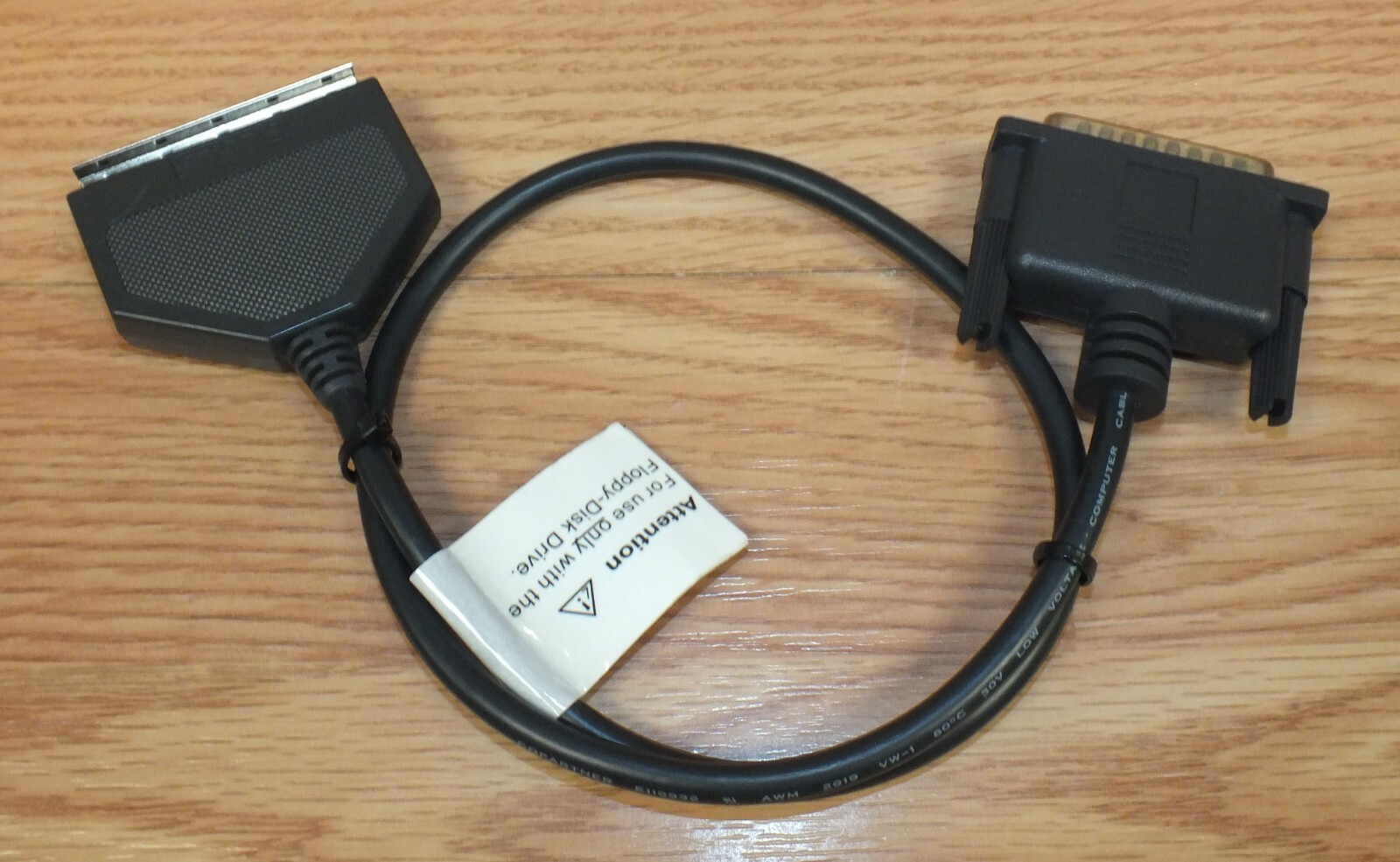Genuine Dell 53975 External Floppy Drive 25 Pin Short Cable **READ** | eBay