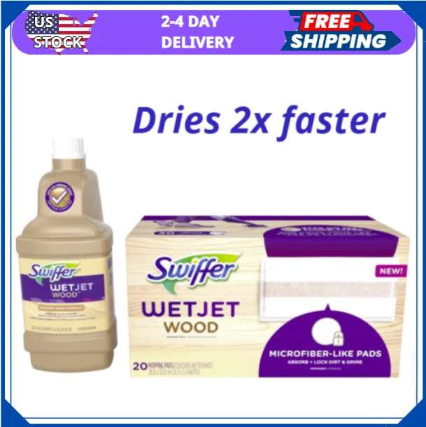 Swiffer Wetjet Wood Floor Cleaner Refill | Floor Roma