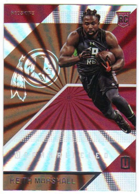 2016 Panini Unparalleled Rainbow Spokes Pattern RC #174 Keith Marshall ...