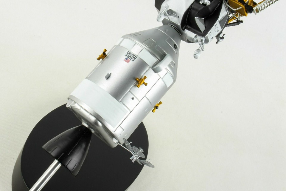 NASA Apollo Command Service LEM Lunar Module Desk Display Space 1/48 SC ...