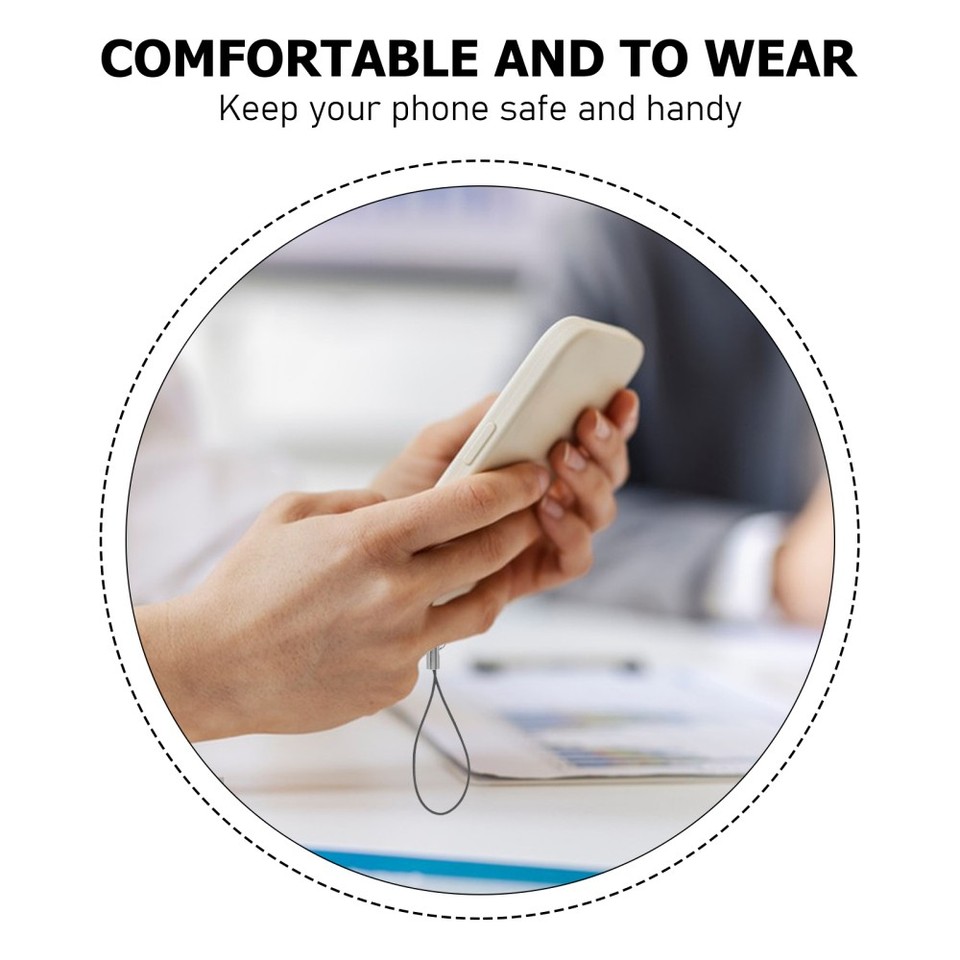 100Pcs Charms Strap Mobile Phone Lanyard Phone Charm Strap Phone String ...