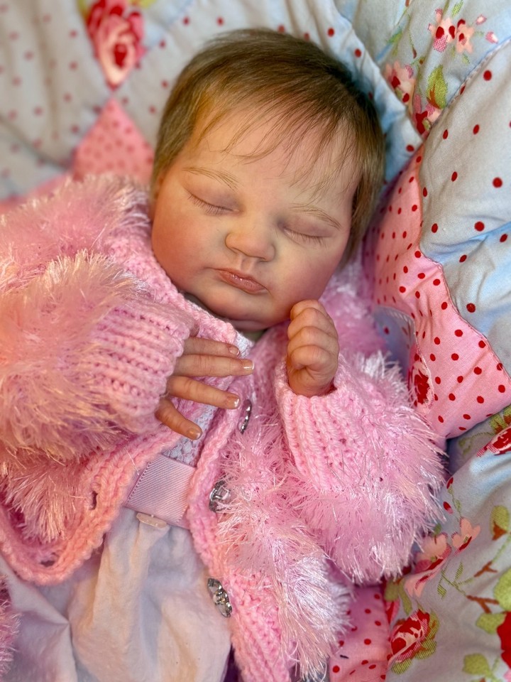 Reborn baby girl Quinlynn by Vahni Gowing Ready now | eBay UK