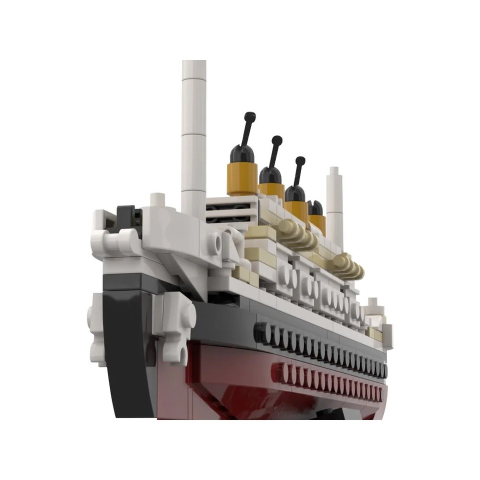 265 PCS MOC Titanic Ship Model Building Block Set Titanic Passenger ...