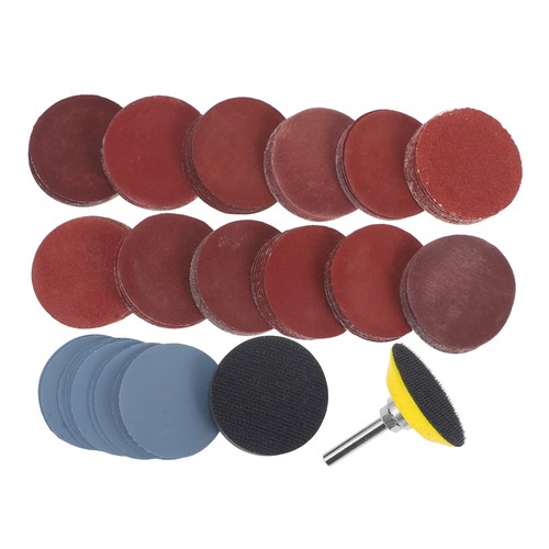 Sand Disc Polishing Kit Sanding Backing Pads Round Sandpaper Discs | eBay