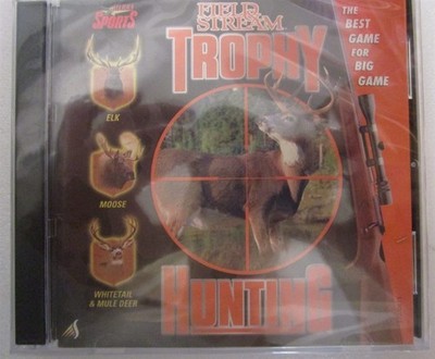 Video Game PC Field Stream Trophy Hunting rare 1999 NEW SEALED Jewel | eBay