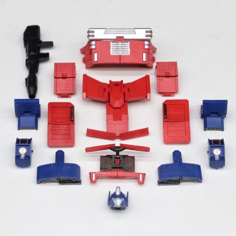 3D DIY IDW style Armor Gun Head Upgrade Kit For Siege OP Prime ...
