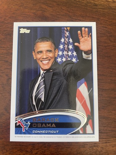 2012 Topps Update Obama Presidential Predictor Barack Obama #PPO-39 | eBay