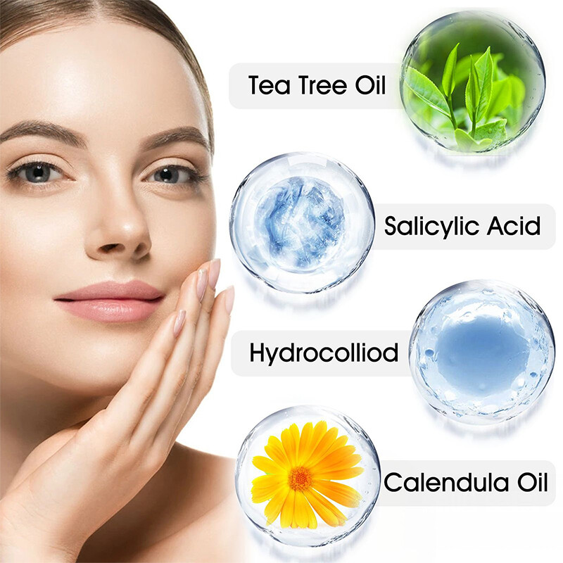 Acne Removal Patch Pimple Patch Hydrocolloid Skin Care Acne Treatment ...