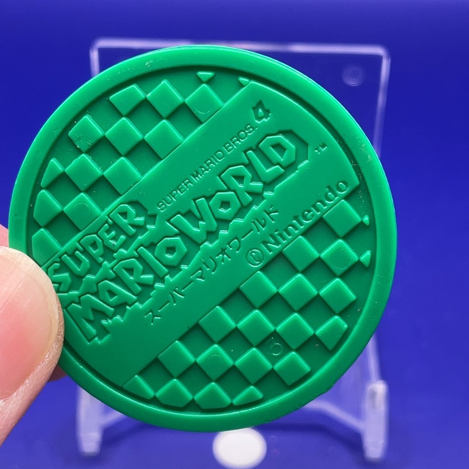 KOOPA Super MARIO Bros Very Rare Menko Retro Game Vintage Japanese ...