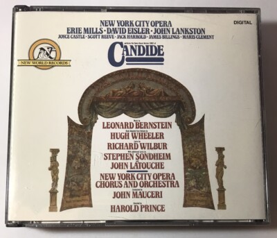 Candide by Leonard Bernstein (2 CD, 1992) New York City Opera, Erie ...
