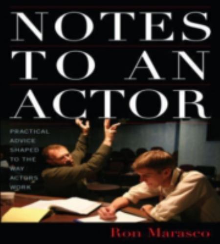 Notes to an Actor by Ron Marasco (2007, Hardcover) for sale online | eBay