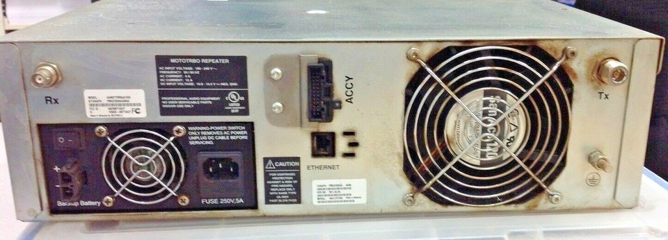 Motorola XPR8300 UHF Repeater, Model # AAM27TRR9JA7AN, Used and Tested ...