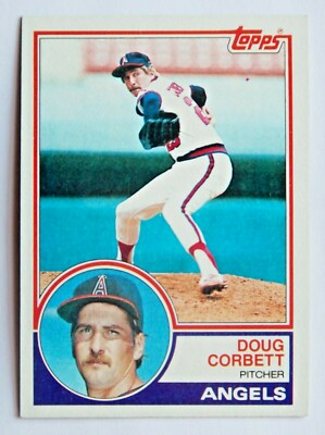 Doug Corbett #27 Topps 1983 Baseball Card (California Angels) | eBay