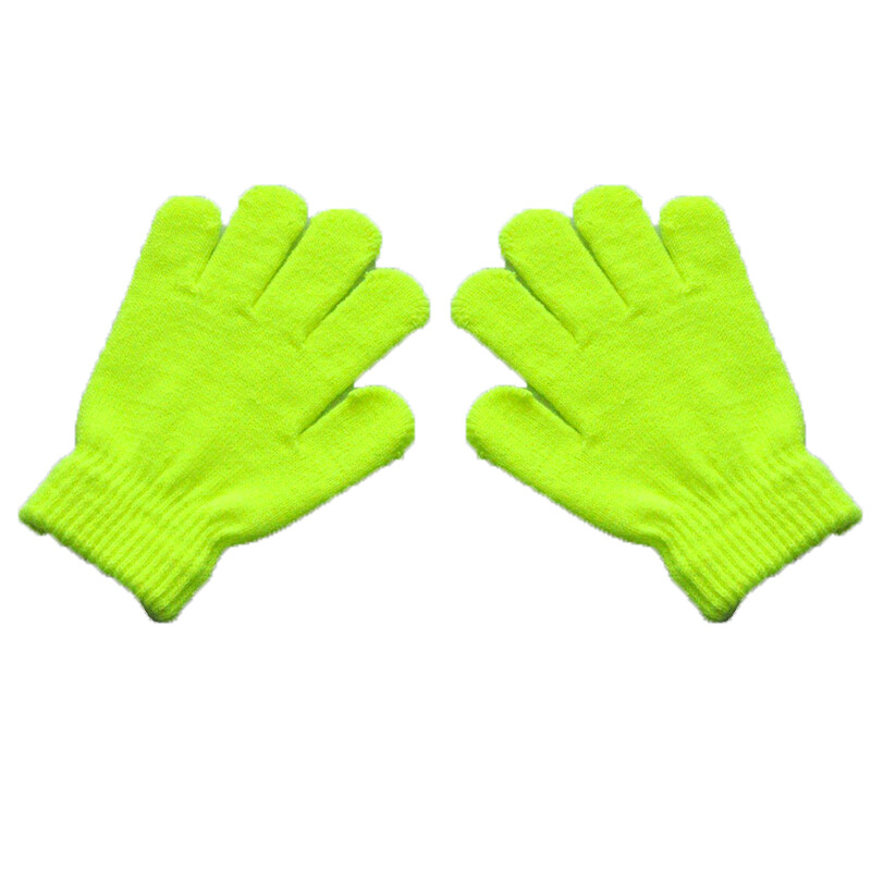 Children Warm Magic Gloves 1/2 Pairs Winter Stretch Gloves Boy Girls ...