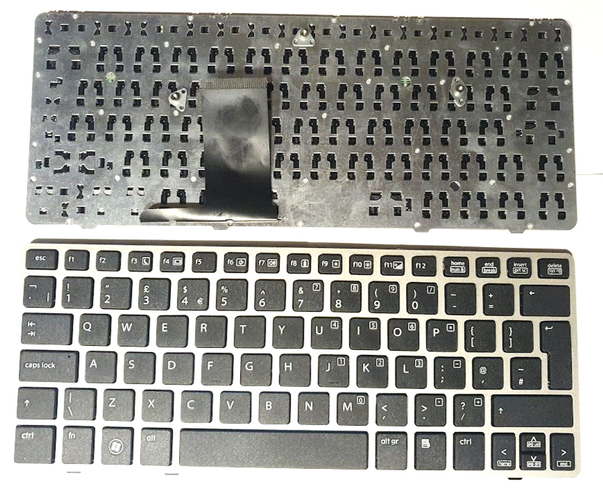 HP EliteBook 2560 2560P 2570 2570P UK LAYOUT QWERTY KEYBOARD NEW B4 | eBay