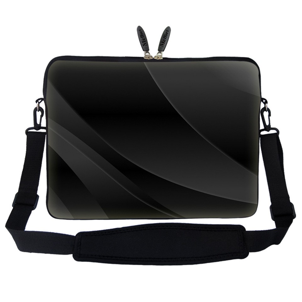 10"-17" Neoprene Laptop Computer Sleeve Bag with Shoulder Strap For ...