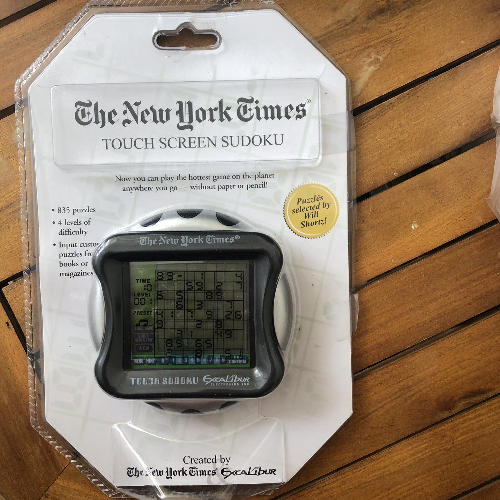The New York Times Touch Screen Sudoku Electronic Handheld Game ...
