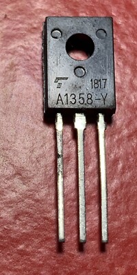 1pz. 2SA1358 2SA 1358 A1358Y Transistor SI-P 120V 1A 10W 120MHz audio ...