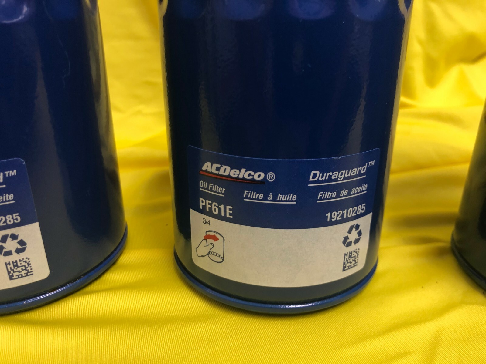 3 PACK COMBO OIL FILTERS PF61E 19210285 AC DELCO GM ORIGINAL OEM | eBay
