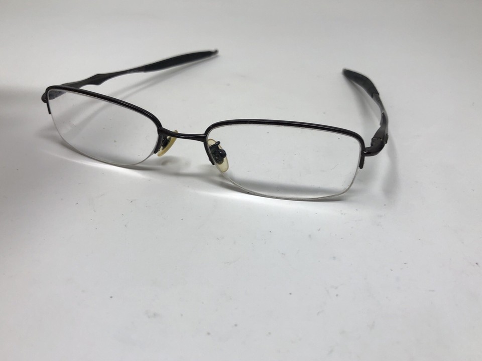 OAKLEY EYEGLASSES FRAME SCULPT 2.1 Pewter 52-18-142 Half Rim U250 | eBay