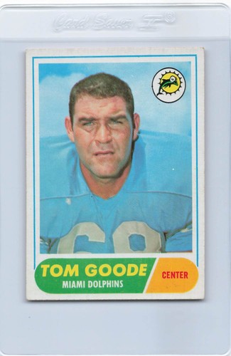 1968 Topps #92 Tom Goode Dolphins EX/MT *DA-C9631 | eBay