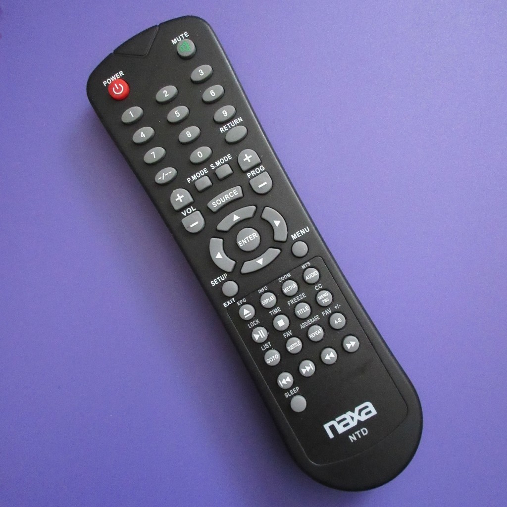 Original NAXA TV Remote Version 2 | eBay