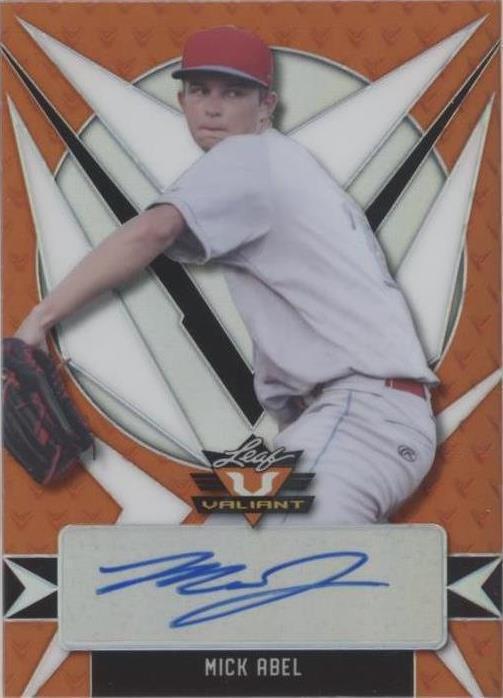 2021 Leaf Valiant - Mick Abel #BA-MA1 Orange /99 (AU, RC) for sale ...