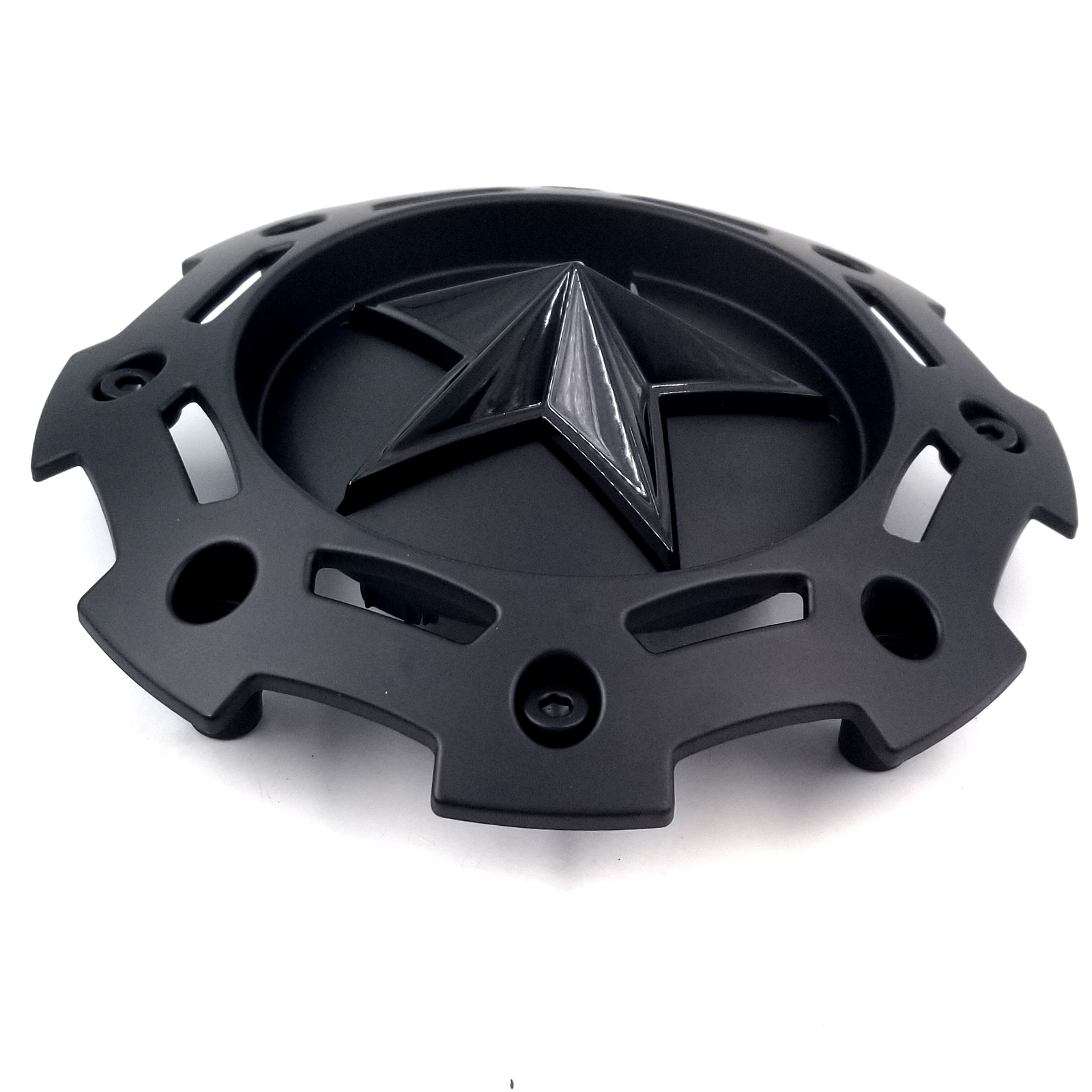 KMC XD Rock Star Matte Black XD811 Bolt On 5 & 6 Lug Wheel Center Cap ...