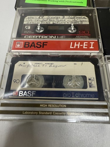 Lot Of 17 Vintage Pre Recorded Recordable Audio Cassette Tapes For ...