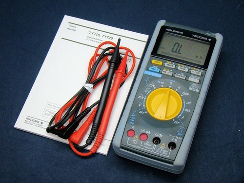 YOKOGAWA TY720 4.5-digit Digital Multimeter Working Tester Used | eBay
