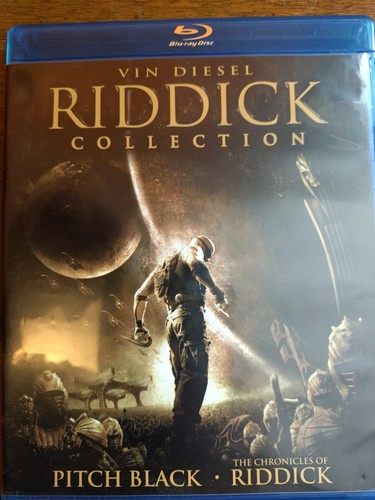 Riddick Blu-ray Collection (Blu-ray Disc, 2011, 3-Disc Set) 25192100062 ...