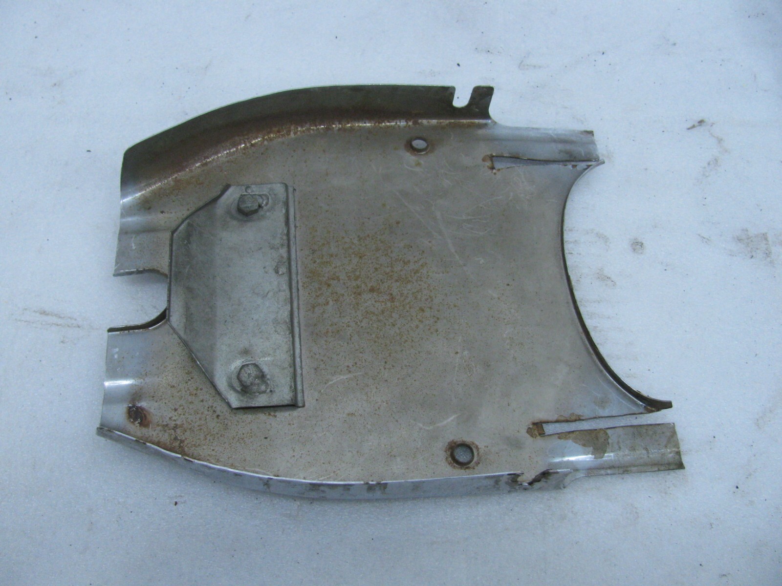 Accessory battery oil tank frame cover Harley Davidson Panhead ...