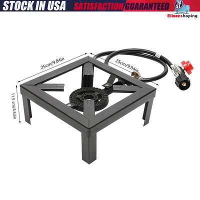Propane Cooker Burner Stove Gas Outdoor Cooking Camping Stand BBQ Grill ...