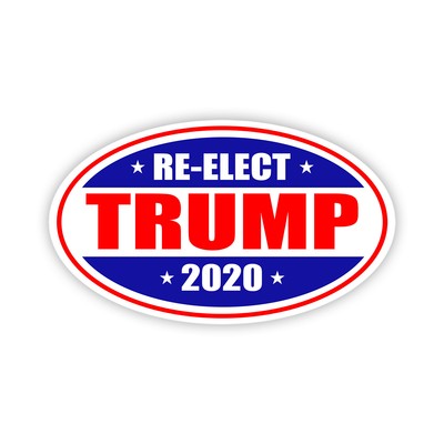 Re-Elect Trump 2020 Vote For USA President Elections Aluminum Oval Sign ...
