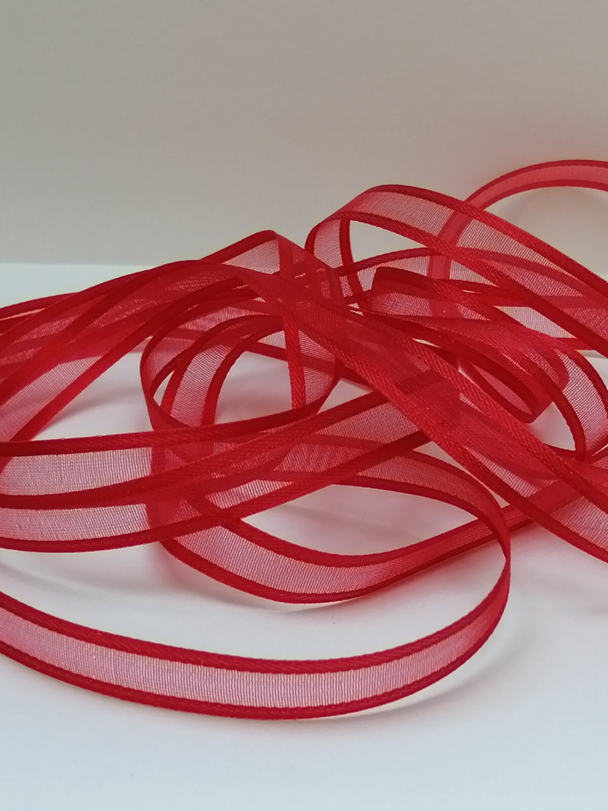 Satin Edged Organza Ribbon 10mm Wide, Various Colours & Free Postage | eBay