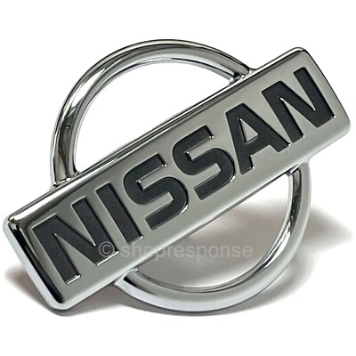 OEM Nissan 240SX S13 Silvia RPS13 Front Bumper NISSAN Emblem Badge ...