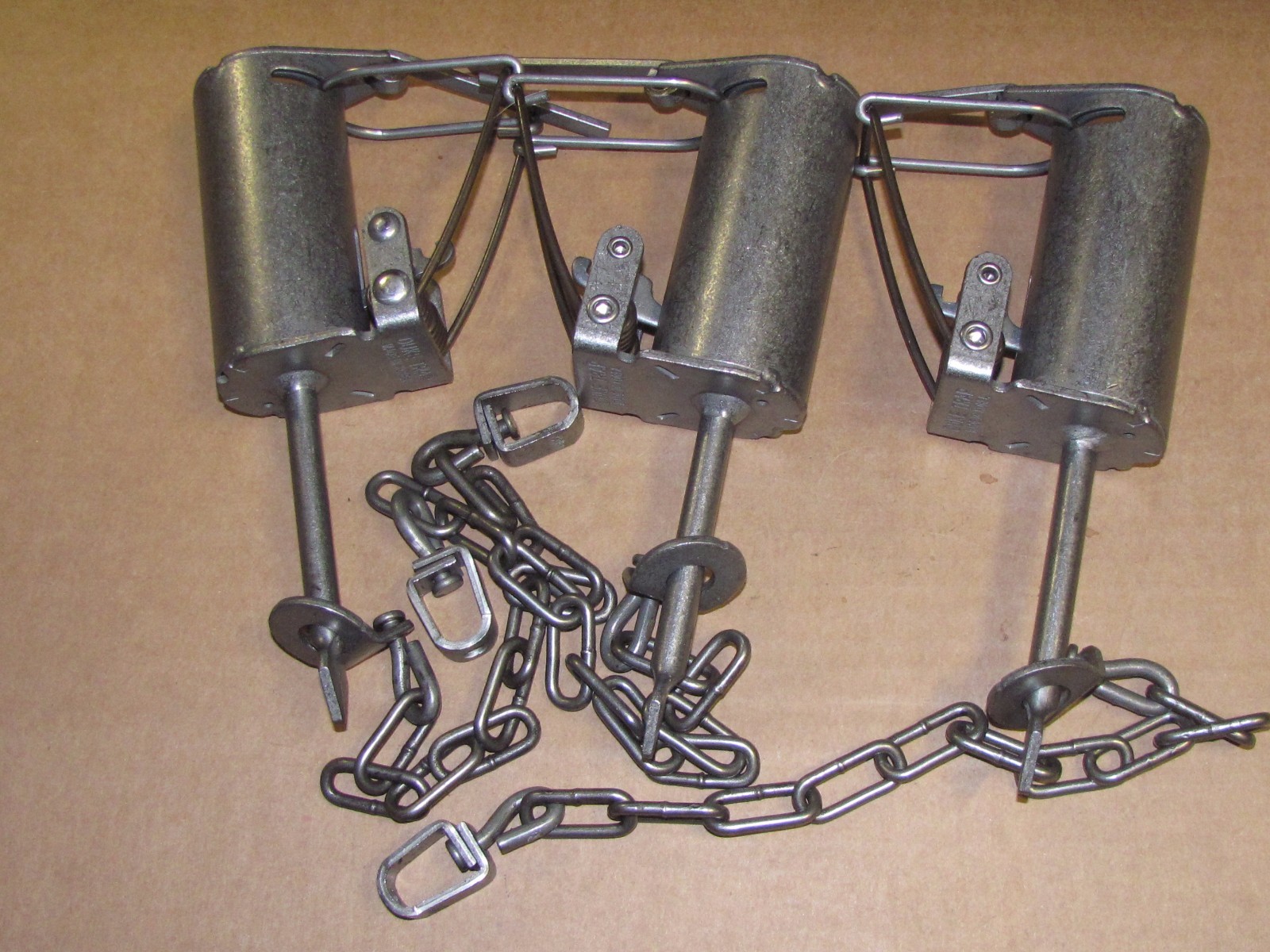 3 - Duke DP Dog Proof Coon Traps Trapping Raccoon nuisance trap new ...