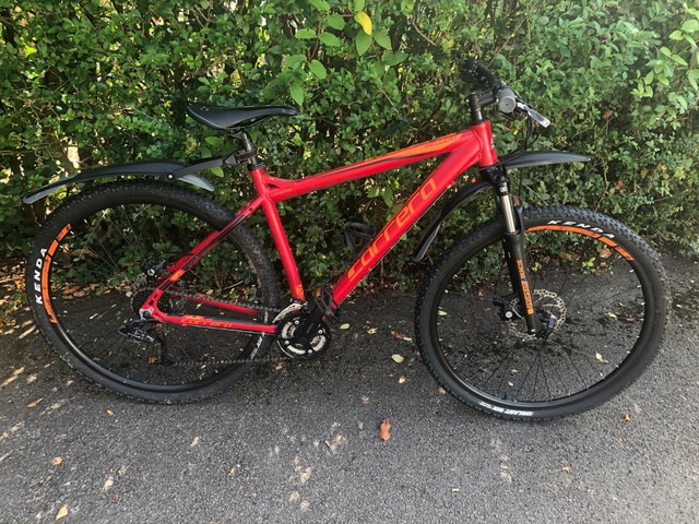 Carrera 593233 Hellcat Mens Mountain Bike - Red for sale online | eBay