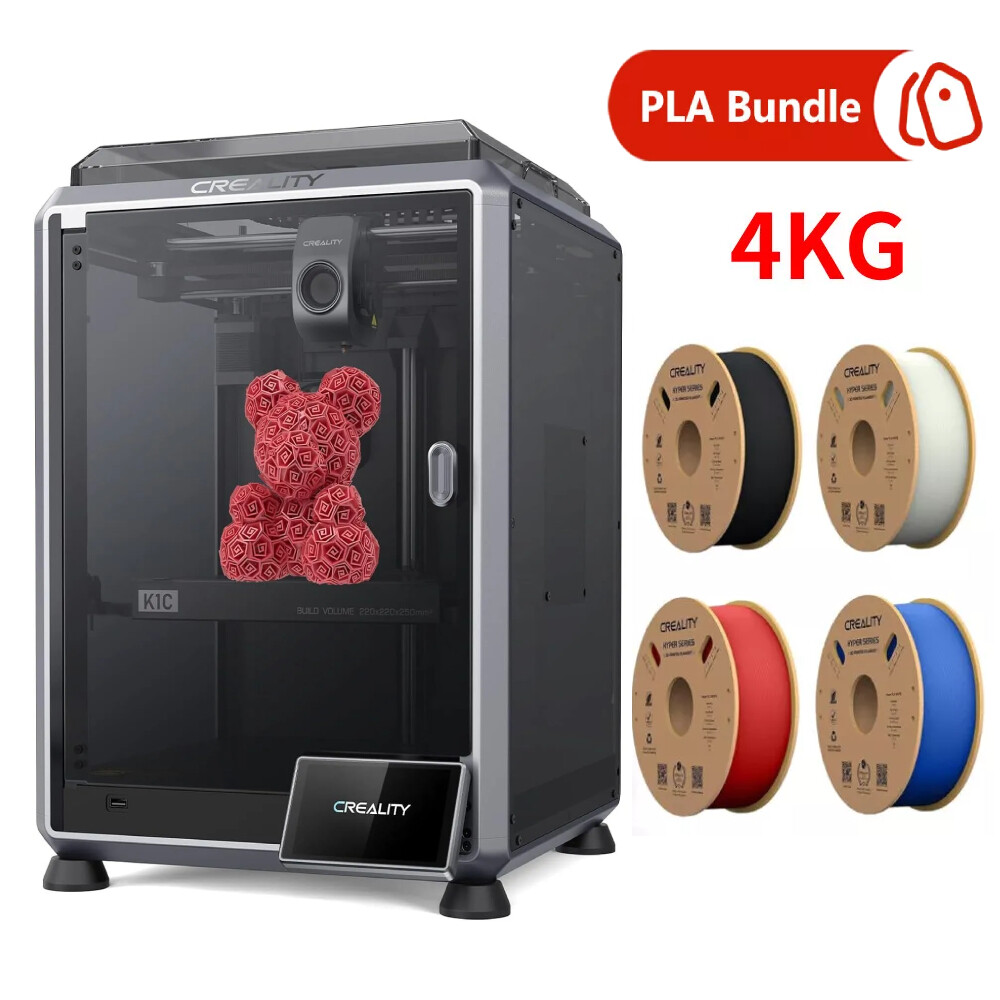 Creality K1C 3D Printer 600mm/s High-Speed Auto Calibration with 4KG ...