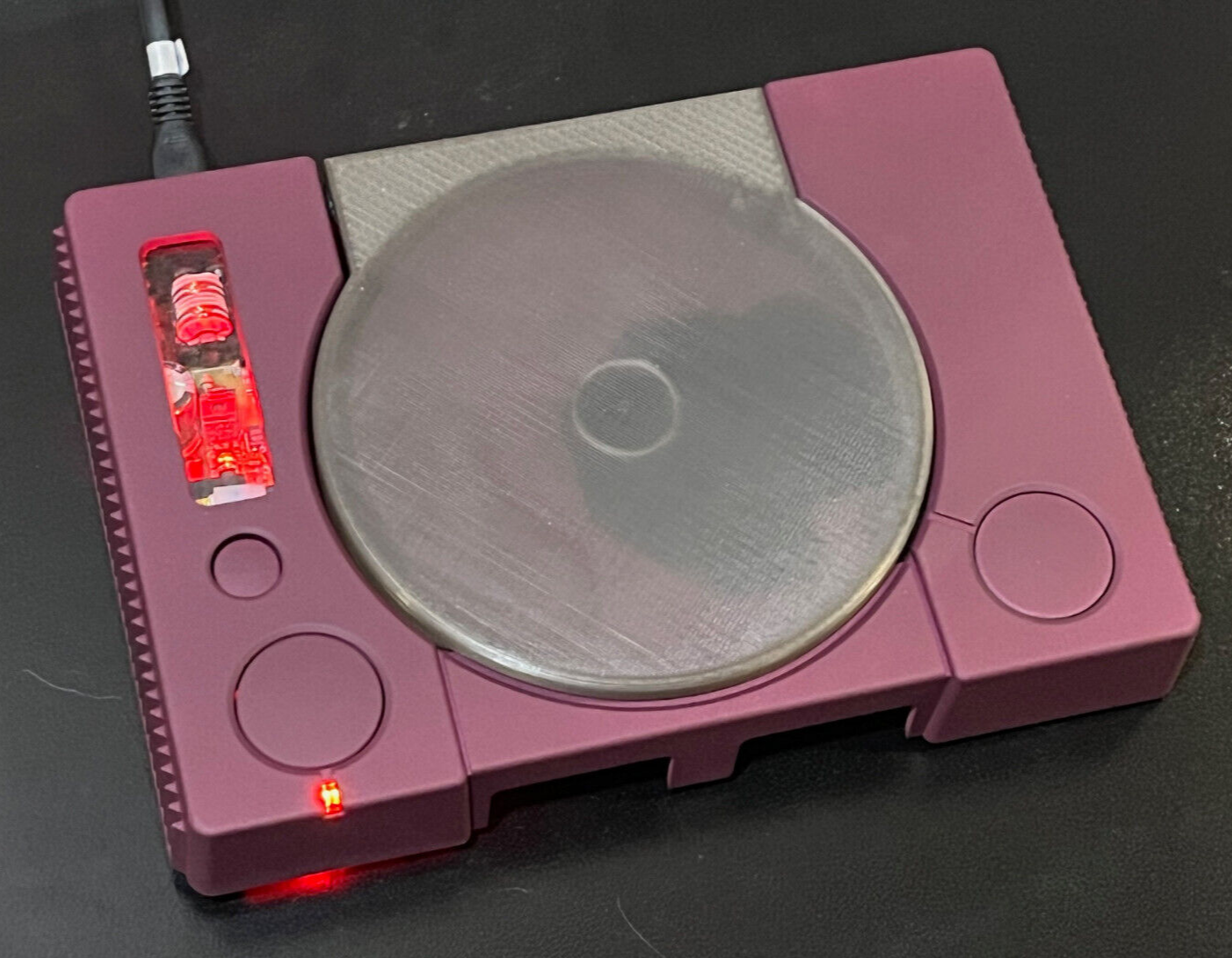 PS1 Sony PlayStation 1 Transparent Shell Custom PSX SCPH-5501 7501 7001 ...