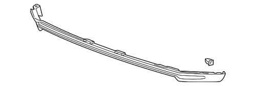 Genuine Gm передний бампер бордюрная рейка дефлектор 84603332 | eBay