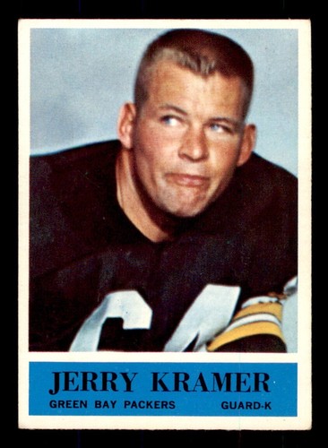 1964 Philadelphia Football #76 Jerry Kramer EX *e1 | eBay