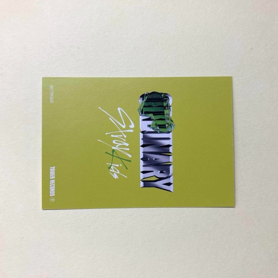 Stray Kids HAN ODDINARY Towerrecords Photocard PC Photo card Straykids ...