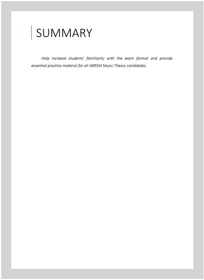 Abrsm Music Theory Past Papers 2015 : Gr. 7, Hardcover, Like New Used ...