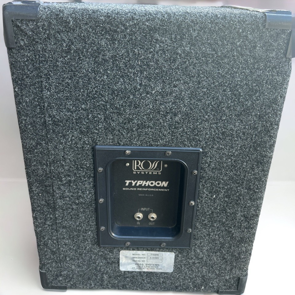 Ross Systems Commercial Series Pair Speakers 8 OHMS | eBay