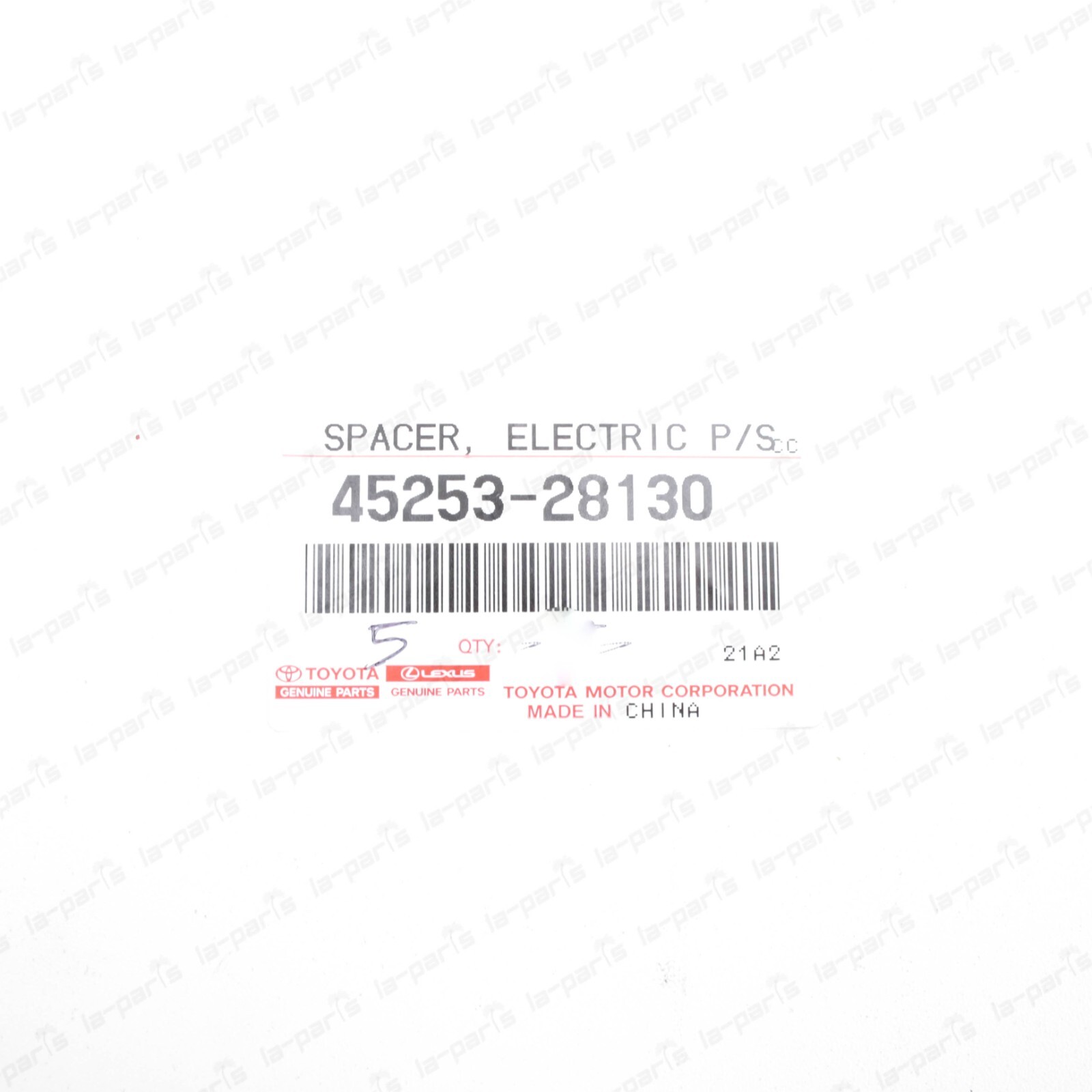 GENUINE TOYOTA SPACER, ELECTRIC POWER STEERING MOTOR SHAFT 45253-28130 ...